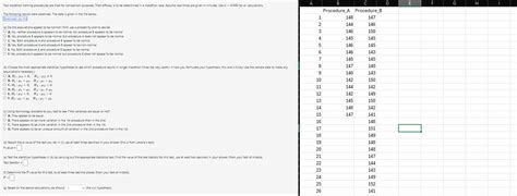 Solved All Of The Data And Questions Are Included In The Chegg Com