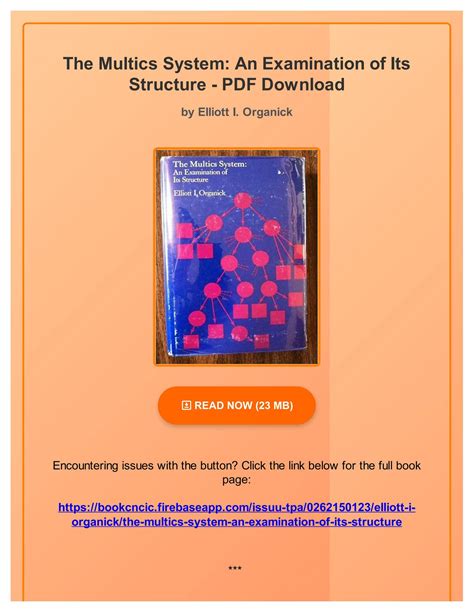 Pdf Free The Multics System An Examination Of Its Structure By Elliott I Organick By