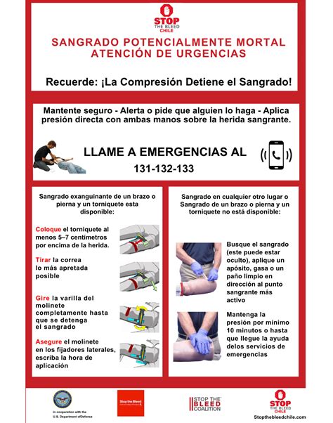 Poster Stop The Bleed Chile Stop The Bleed Chile