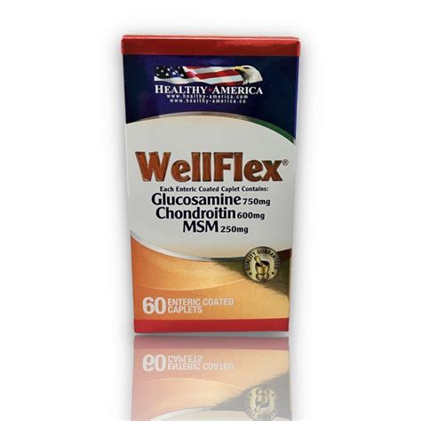 Wellflex Glucosamina Condroitina X 60 Capsulas