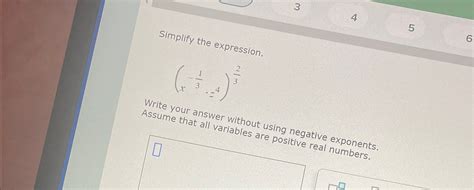 solved simplify the expression x 13 z4 23write your answer