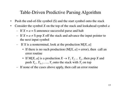Ppt Parsing Powerpoint Presentation Free Download Id6858266