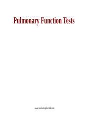 Pulmonary Function Tests Ppt Pulmonary Function Tests Revolutionpharmd Com Anatomy And