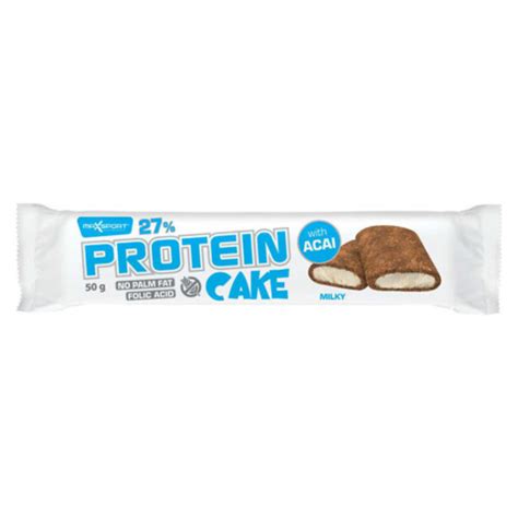 Baton Proteic Cu Lapte Si Acai 50 G Max Sport Oferta Pret Trada Ro