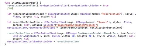 Swift Touch Image In Navigation Bar For Redirecting Another View