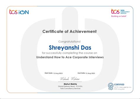 Shreyanshi Das On Linkedin Tcsion Tataconsultancyservices