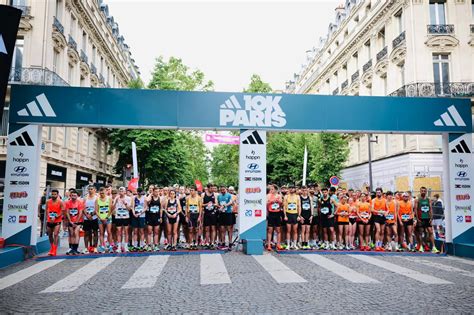 Adidas 10k Paris Hassan Chahdi Et Margaux Sieracki Remportent L
