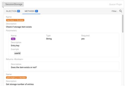 Docs Missing Info On Local Storage · Issue 5086 · Quasarframework