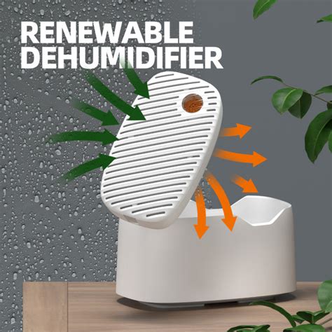 Reusable Dehumidifier Mini Air Absorber Wireless Dehumidifier Recyclable Moisture Absorber