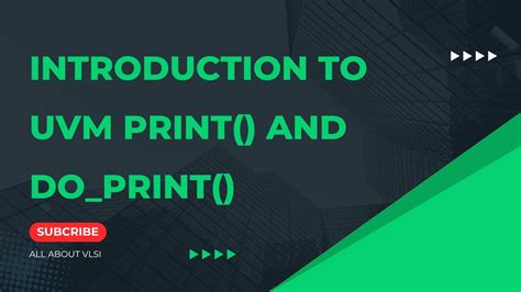 Introduction To Uvm Built In Methods Print Doprint And Field Macros