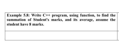 Solved Example 58 Write C Program Using Function To