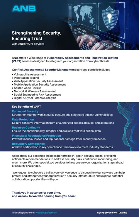 Cybersecurity Vapt Penetrationtesting Vulnerabilityassessment Informationsecurity