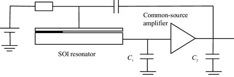 Simplified Schematic Of The Oscillator And The Side View Of The Download Scientific Diagram