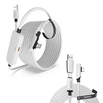 Amazon Com Syntech VR Charging Link Cable And USB C Link Cable 16FT Compatible With Meta Quest