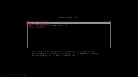 Minimal Network Installation Of Fedora Server Edition