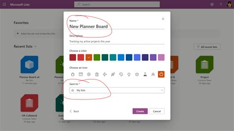 Creating A Private Planner Board With Microsoft Lists