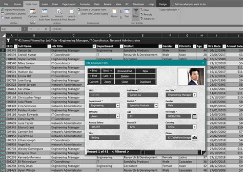 Create Excel Userforms