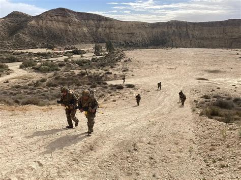 Les Légionnaires De La 13e Dble Ont Participé à Lexercice Alméria