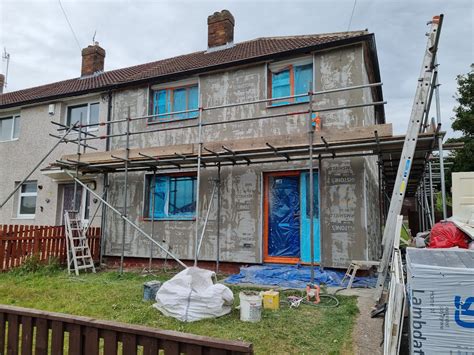 External Wall Insulation And Render Project Bradford External