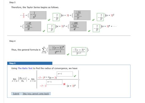 Solved Find The Taylor Series For Fx Centered At The Given
