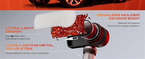 A Premium 4pcs Pre Programmed Tpms Sensor Tire Pressure