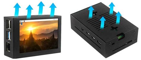 Raspberry Pi Metal Case With X TFT Touch Screen Buy In Australia FIT