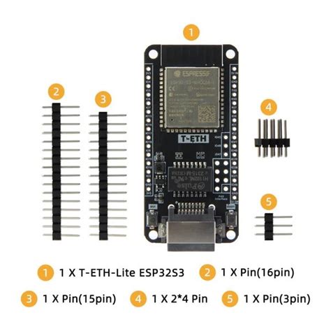 Lilygo T Eth Lite Esp32 S3 W5500 Lilygo H674