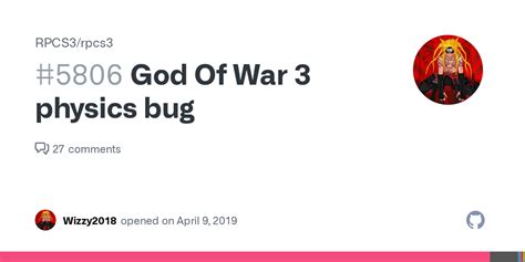 God Of War 3 Physics Bug · Issue 5806 · Rpcs3rpcs3 · Github