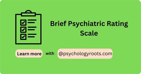 Brief Psychiatric Rating Scale Psychology Roots