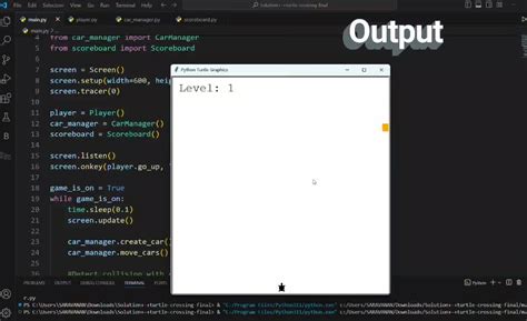 How To Create A Simple Turtle Crossing Road Game Saravanan M Posted On The Topic Linkedin