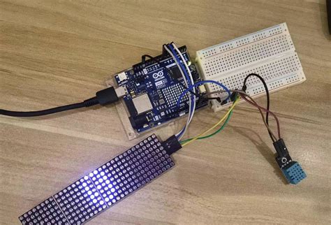 Why Does Dht11s Data On Max7219 Read 0 Programming Arduino Forum