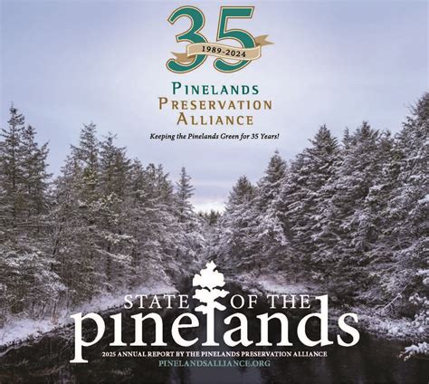State Of The Pinelands 2025 Cover Pinelands Alliance Protecting The