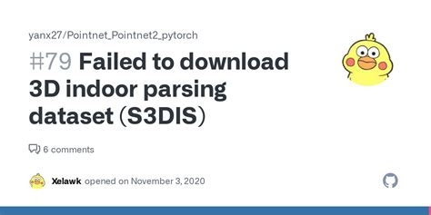 Failed To Download 3d Indoor Parsing Dataset S3dis · Issue 79 · Yanx27pointnetpointnet2
