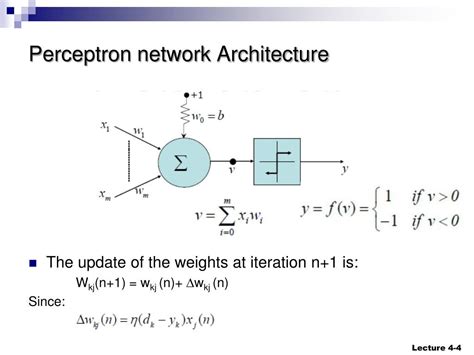 Ppt Neural Networks Lecture 4 Least Mean Square Algorithm For Single