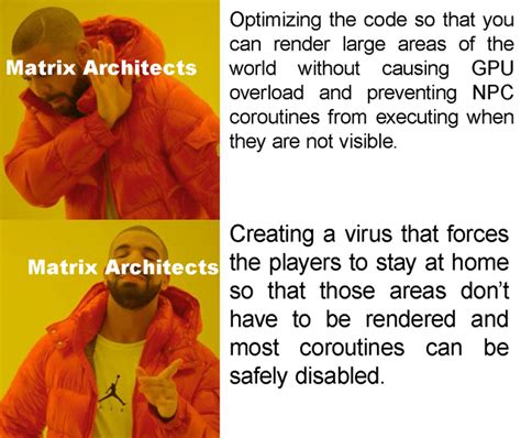 matrix developers being lazy again r programmerhumor