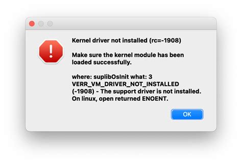 Solucionar Problema De Virtualbox Kernel Driver Not Installed Rc