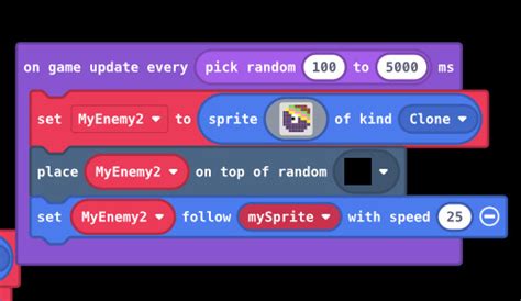 My Sprites Are Spawning Inside Of Wall Can Anyone Please Help Help Microsoft Makecode