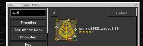 cannot download packs from resourcepack24 labymod idea