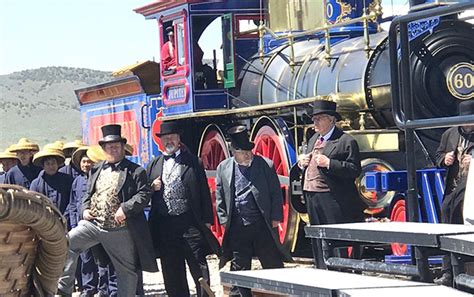 Highlights Of The 150th Anniversary Of The Golden Spike Ceremony