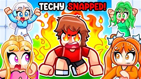 Techy Snapped In Roblox Rivals… Youtube