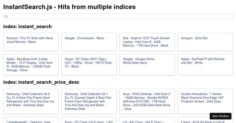 Multi Index Hits With Routing Codesandbox