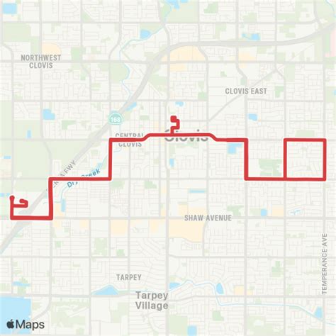 Clovis Transit Stageline R Bus Fresno