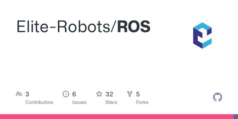ROS README CH Md At Master Elite Robots ROS GitHub
