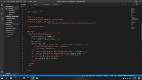 GitHub Remyguts Developer Profile Generator Command Line Application That Dynamically
