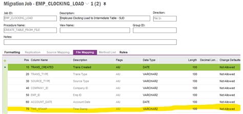 Data Conversion Issue In Data Migration Job Ifs Community