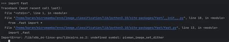 [ubuntu 23] installing pip pyfast error · issue 195 · smistad fast