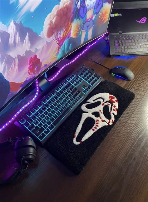 Ghost Keyboard Rug