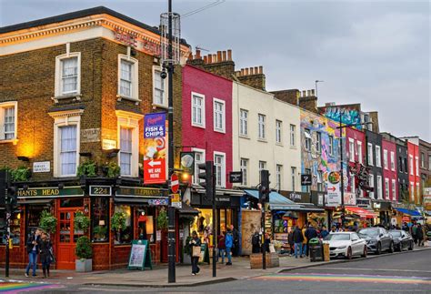 Quartier Camden Town Londres Carte Visites Bonnes Adresses