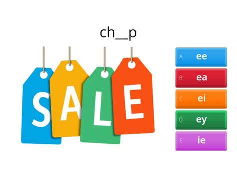 Ee Ea Ey Ei Ie Vowels Team Long E Quiz