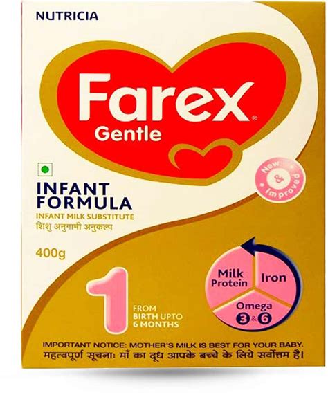 Buy Farex Gentle Stage 3 Follow Up Infant Formula Refill Of 400 Gm